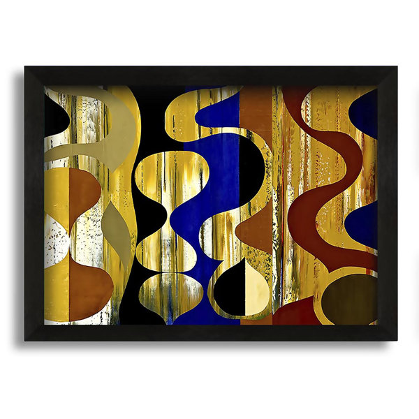 Ivy Bronx Loopy Framed Print | Wayfair.co.uk