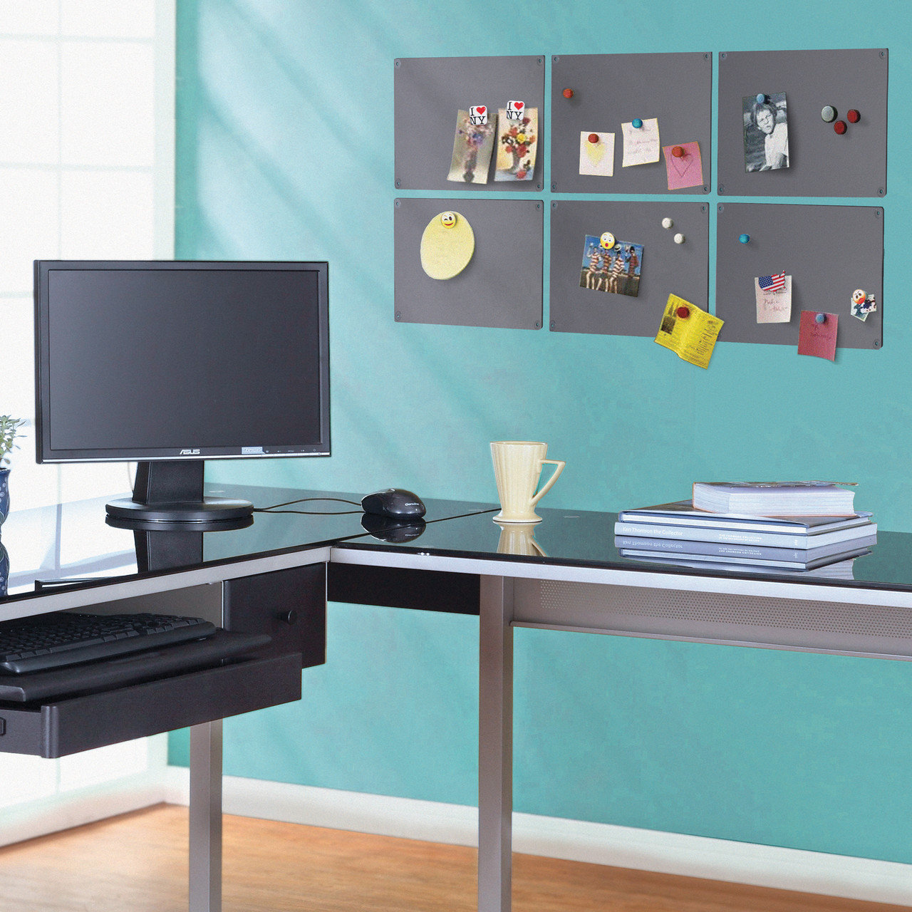 Azar Displays Metal Magnetic Board Panel for Pegboard or Wall Mount 15. ...