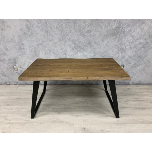 Union Rustic Garlan Solid Wood Dining Table & Reviews | Wayfair