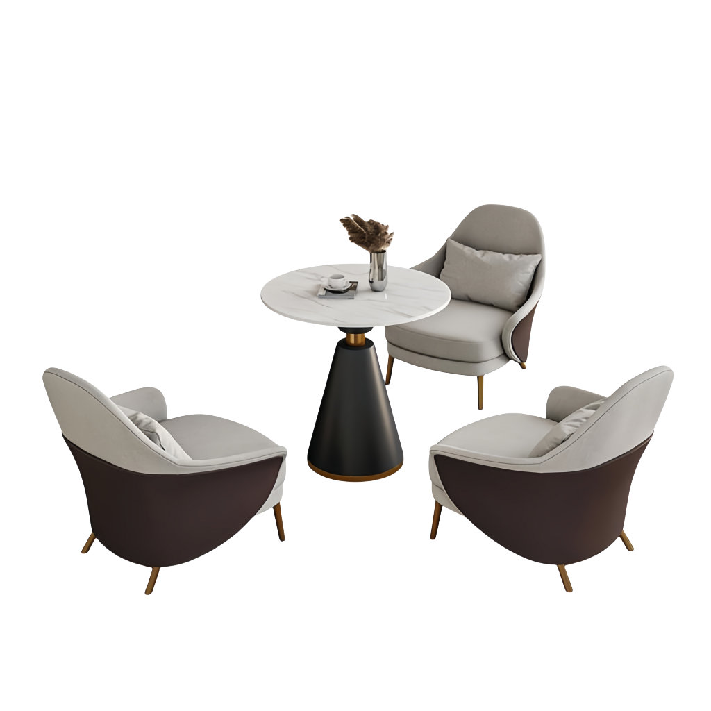 Danbenla design Modern simple sofa chair and tea table combination ...