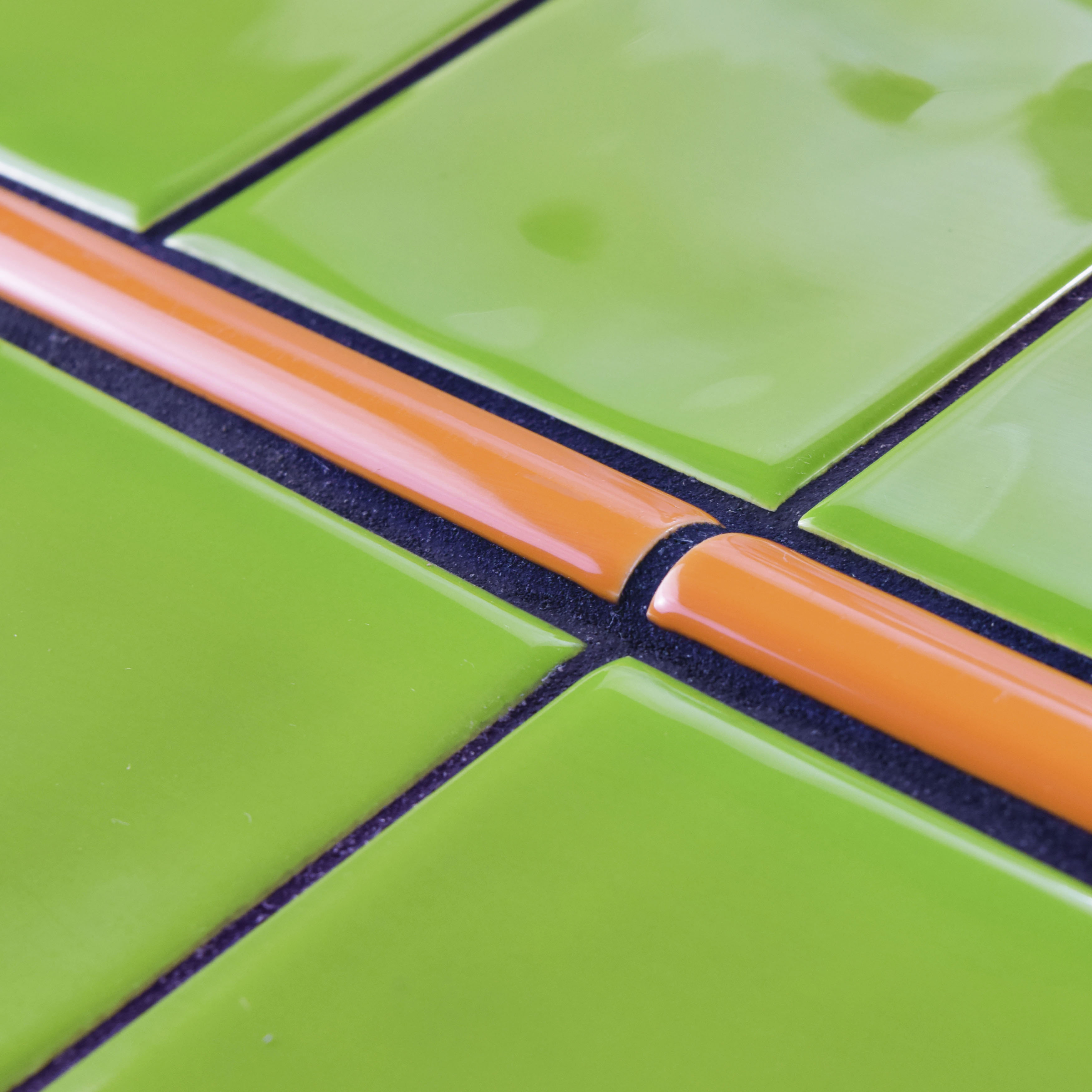 Merola Tile Twist 11.8" x 0.5" Glossy Ceramic Quarter Round Tile Trim ...