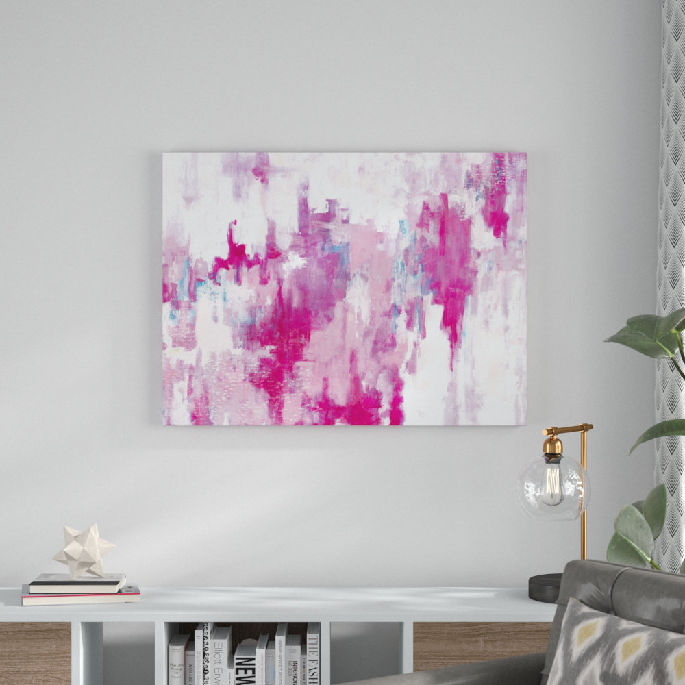 Wrought Studio™ 'Intensity and Purpose Abstract' Print on Wrapped ...
