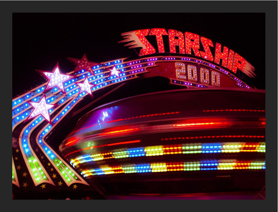Ebern Designs Amusement Park Ride Starship-1 by Sonja Quintero ...