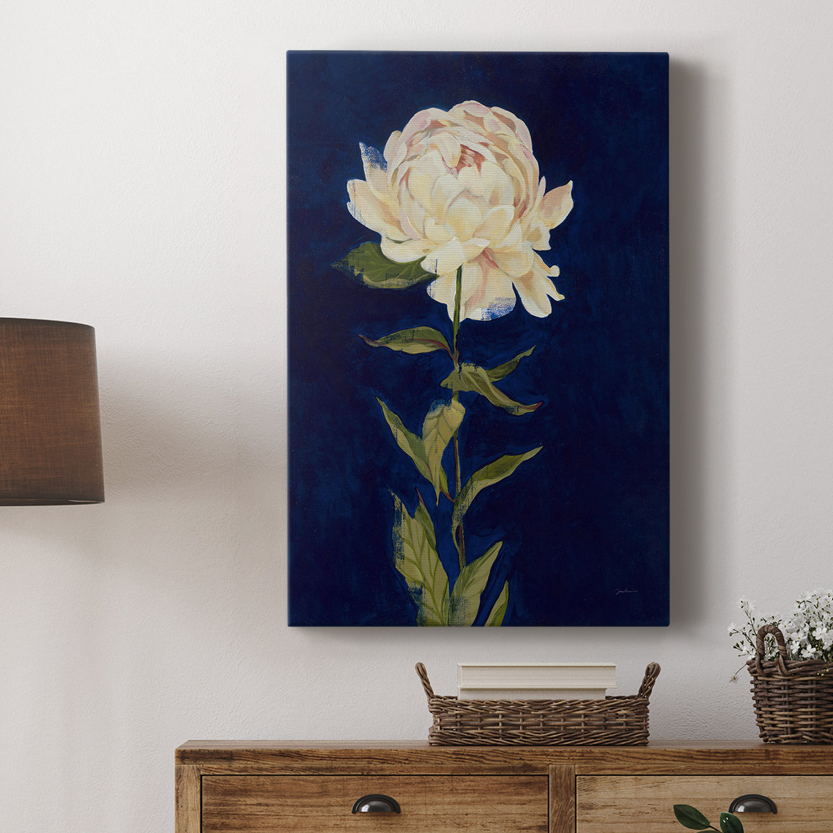 Lark Manor™ PRETTY AS A PEONY I -Gallery Wrapped Cavas | Wayfair