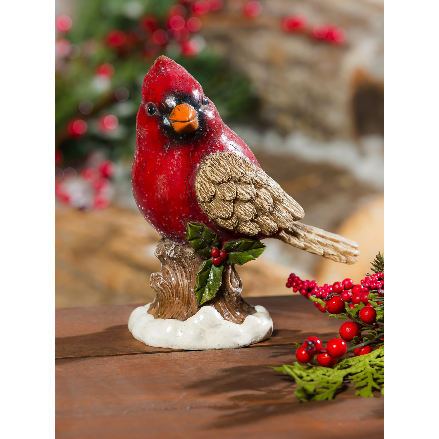 Evergreen Enterprises, Inc Cardinal Garden Statue | Wayfair