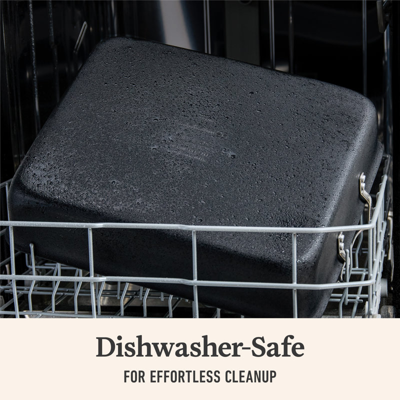 Calphalon Hard-Anodized Nonstick Roasting Pan with Rack & Reviews | Wayfair