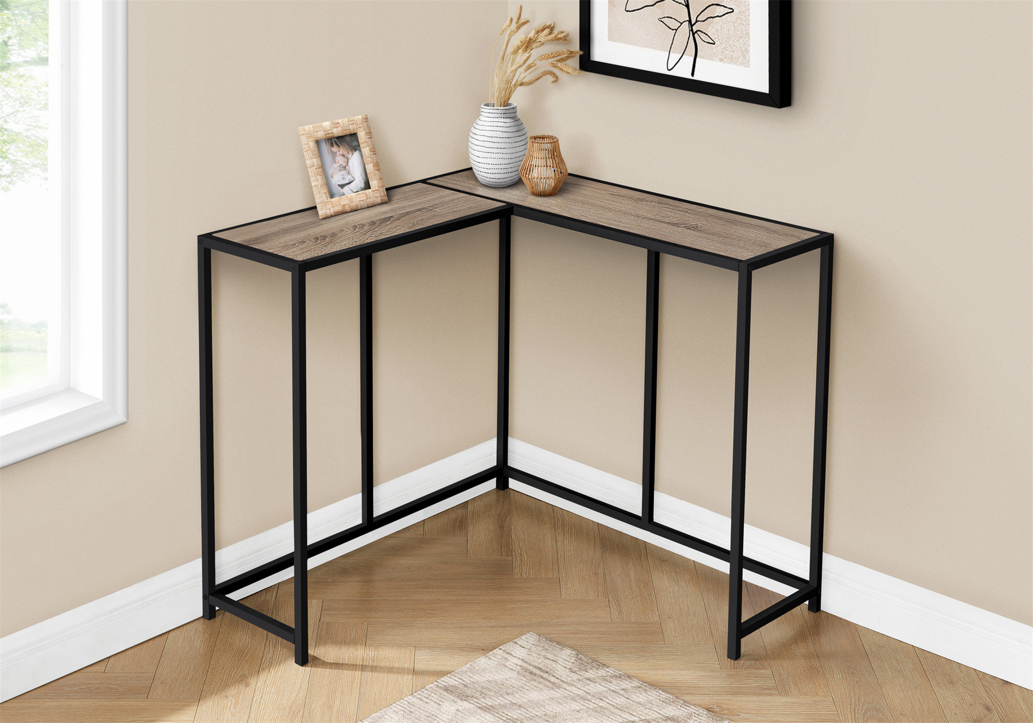 17 Stories Versatile Accent Console Table for Entryway, Corner, Living ...