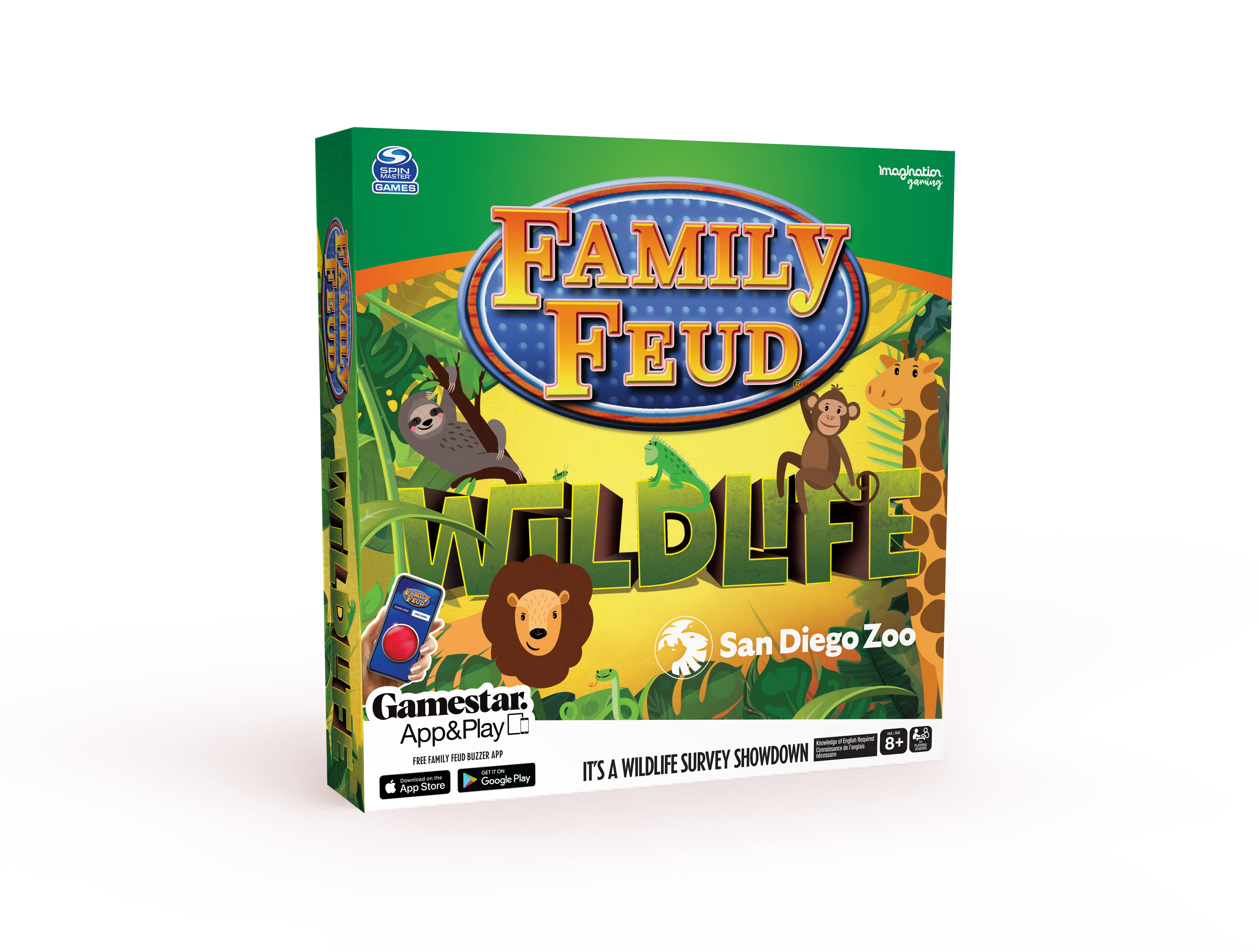 Imagination Games Family Feud Wildlife Zoo Edition Board Game - Wayfair ...