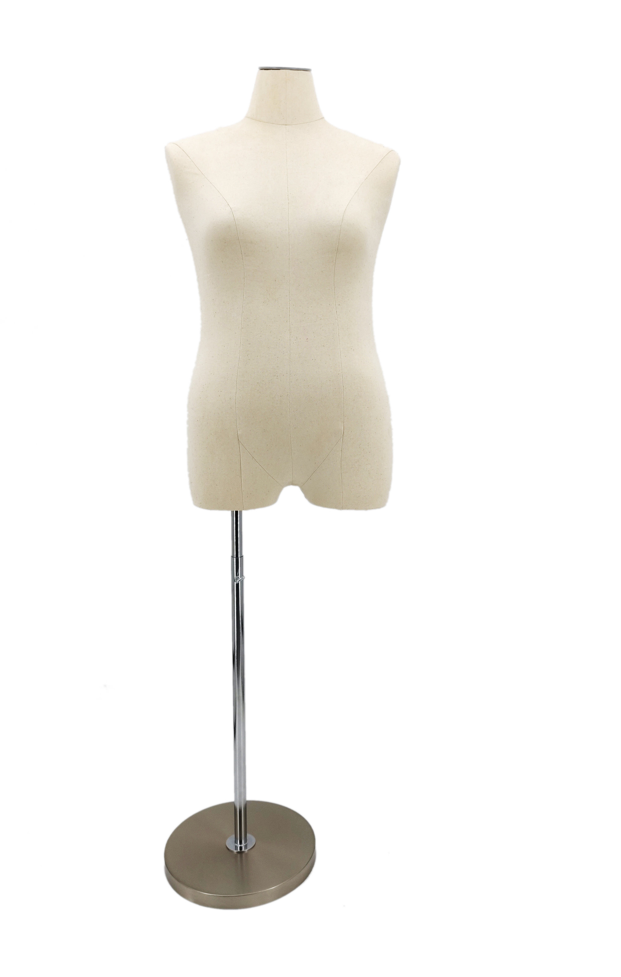 FixtureDisplays Female Plus Size Mannequin Display Body Bust Forms ...