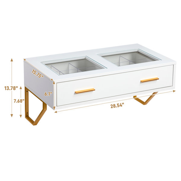 Mercer41 Loating Shelf With Drawer,floating Drawer For Bathroom | Wayfair