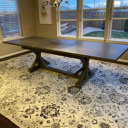 Three Posts™ Dumfries Extendable Solid Wood Dining Table & Reviews ...