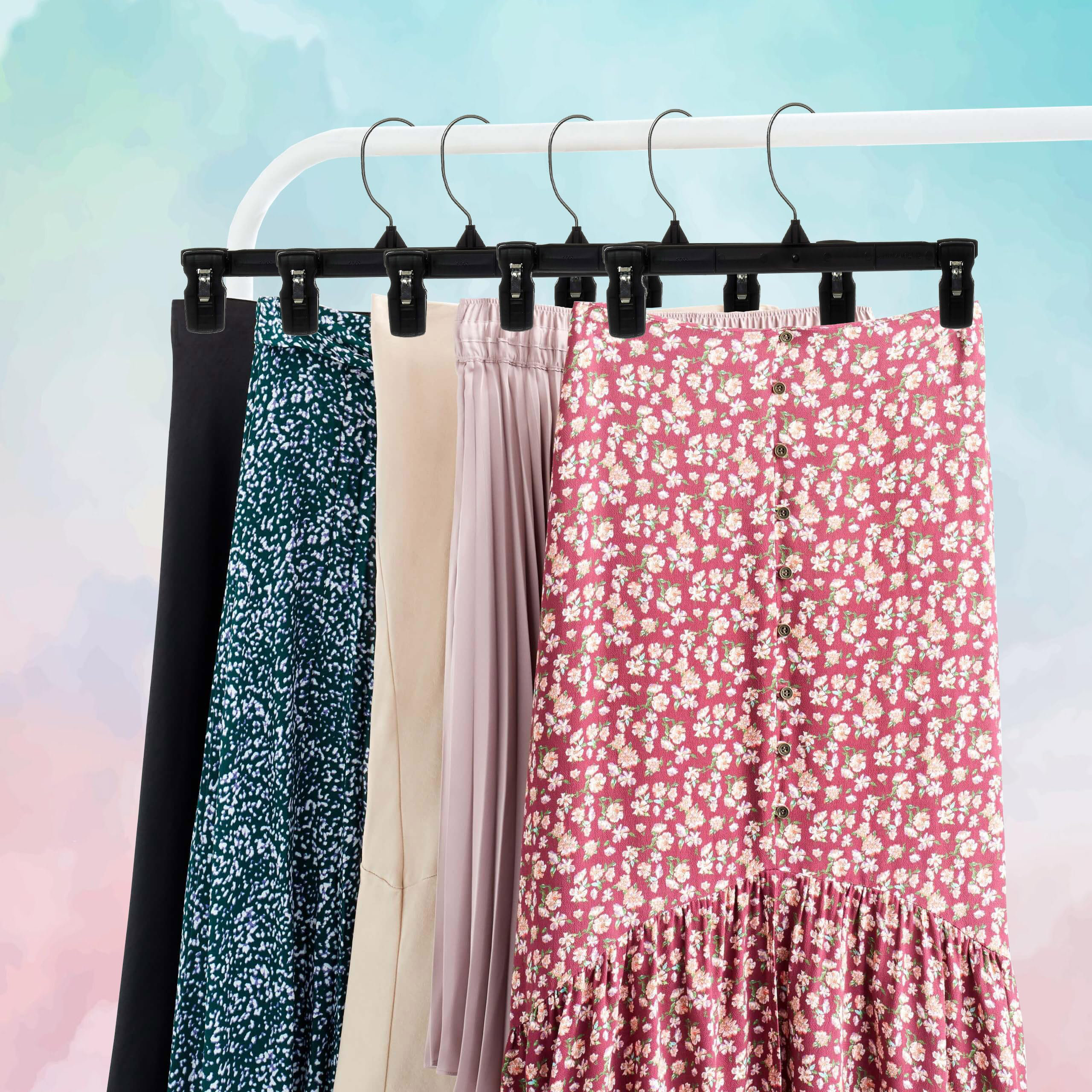 FAST APPLIANCES LLC 30 Pack Space Saving Heavy Duty Slim Plastic Pants ...