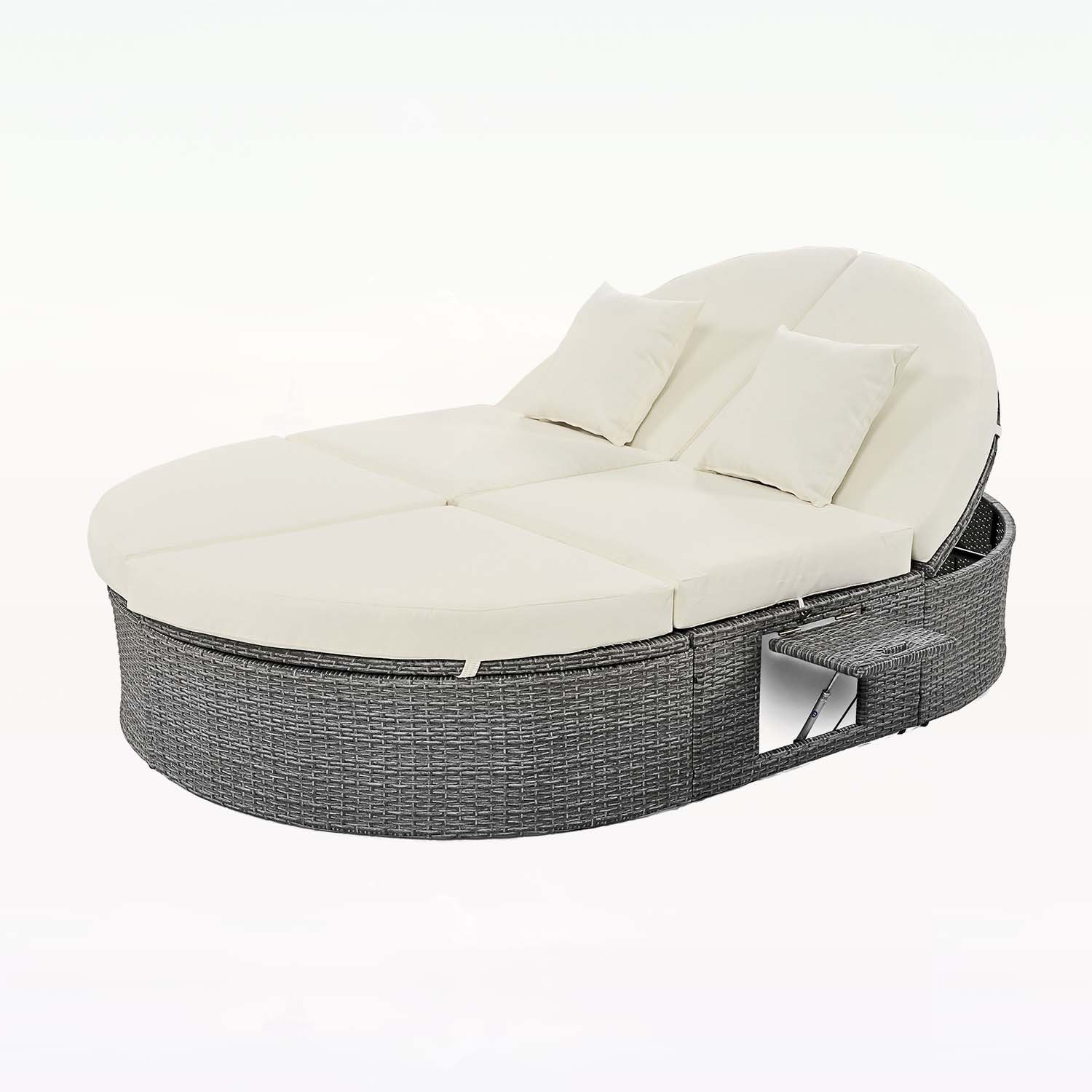 Hokku Designs Exceptional Outdoor Chaise Loung with Versatile Features ...