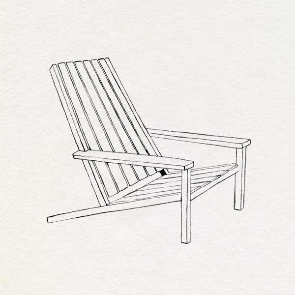 Highland Dunes Adirondack Sketch I - Drawing | Wayfair.co.uk