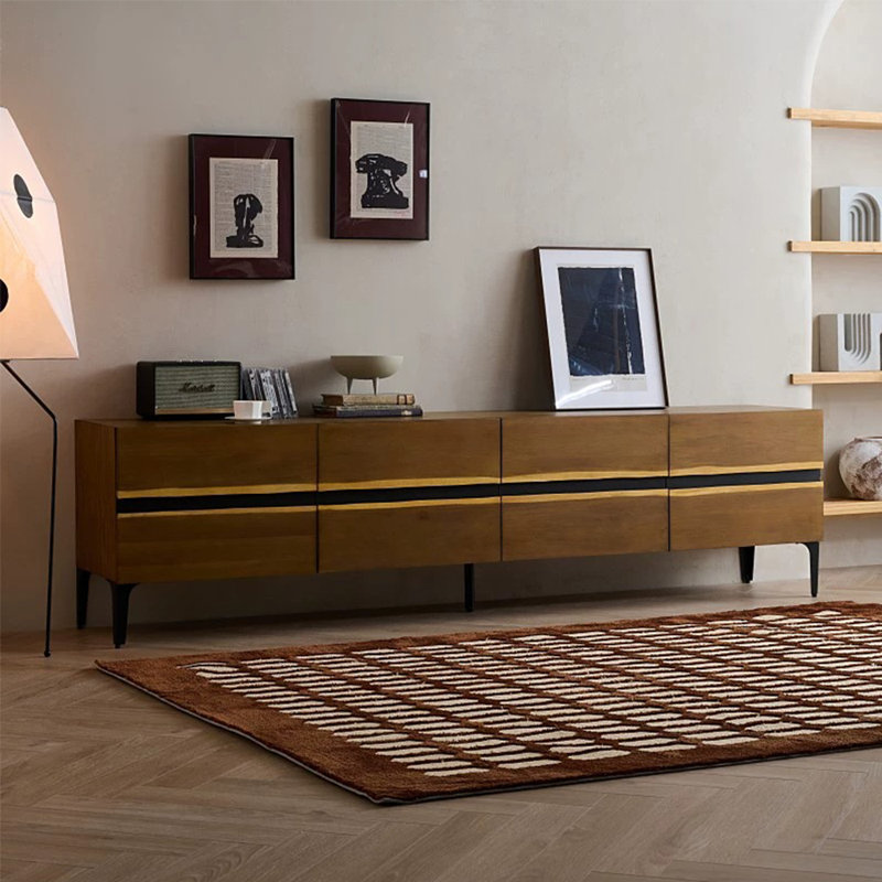 moonlight design American style natural retro TV stand | Wayfair