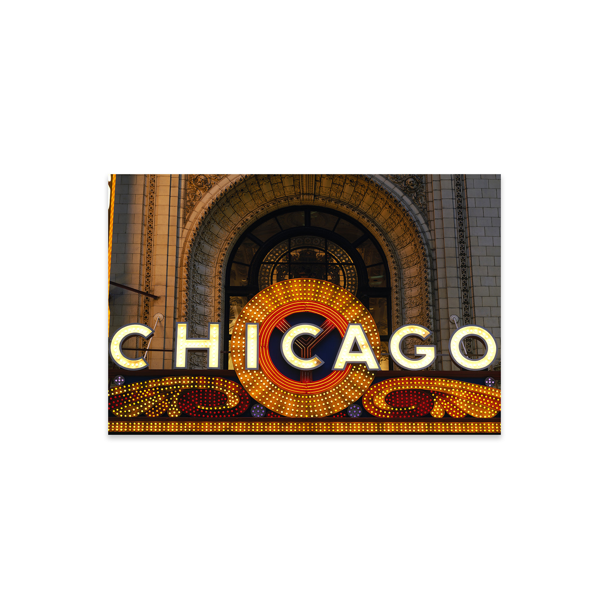 Ebern Designs Marquee In Zoom, Chicago Theater, Chicago, Illinois, USA ...