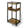 TCMT 3-Tier Rolling Printer Stand Storage Rack Shelf w/ USB and Power ...