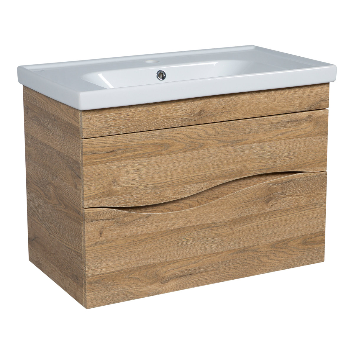 Millwood Pines Demauria Modern Wall Mounted Bathroom Vanity With ...