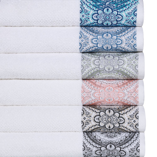 Wayfair | Geometric Bath Towels You'll Love in 2023