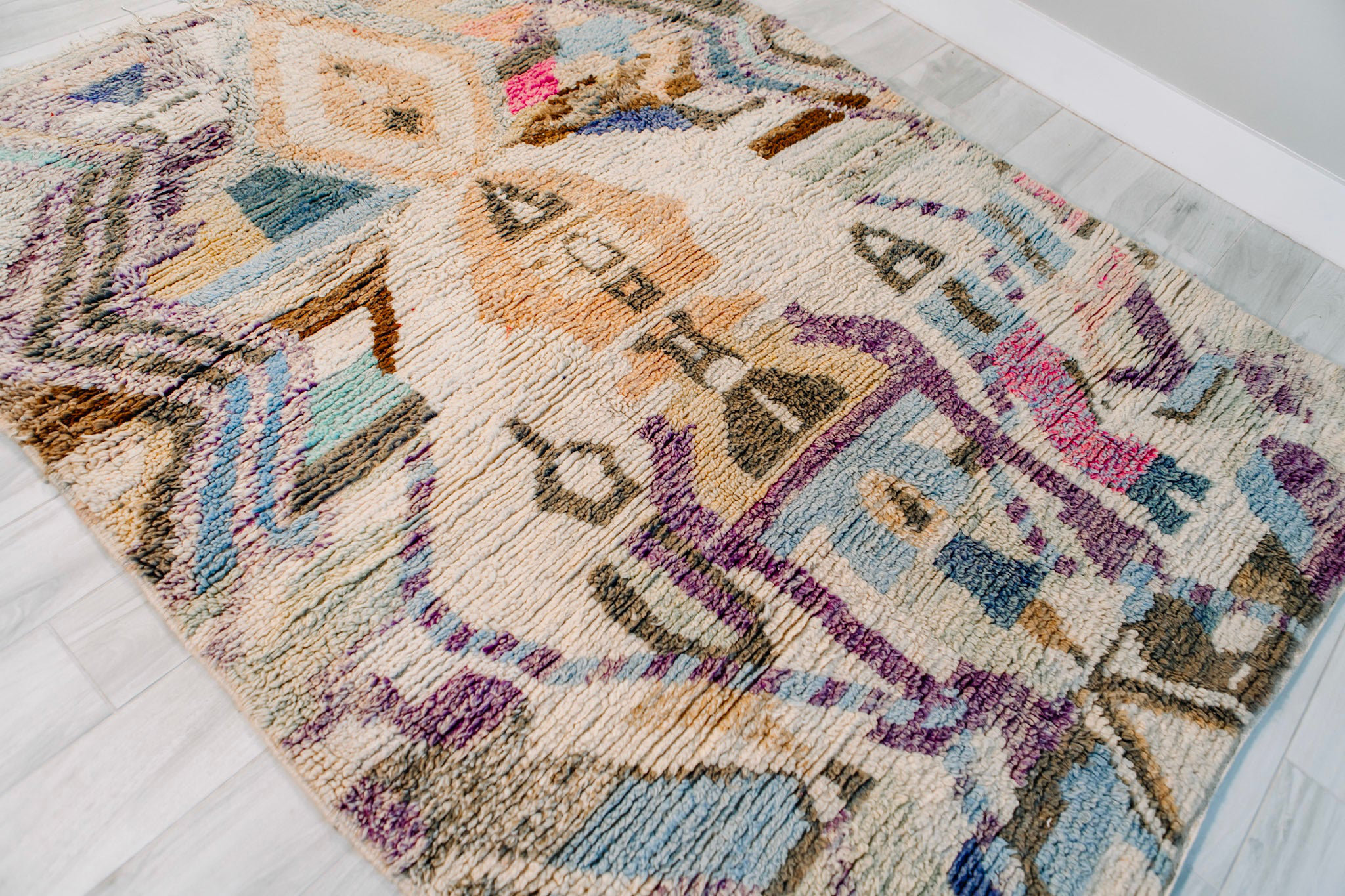 Coco Carpets One-of-a-Kind Rectangle 5' X 7' 1990s Wool Area Rug in ...