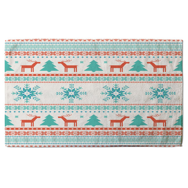 The Seasonal Aisle Shawn Bath Towel | Wayfair.co.uk