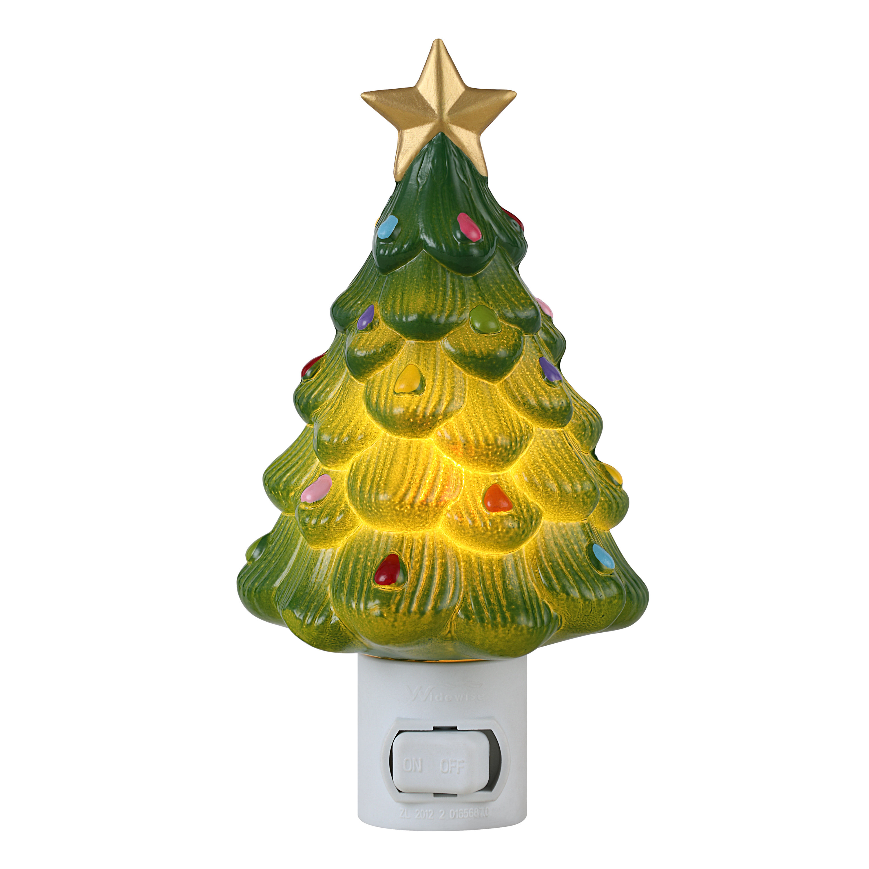 Mr. Christmas 5 in. Shatterproof Night Light - Tree | Wayfair