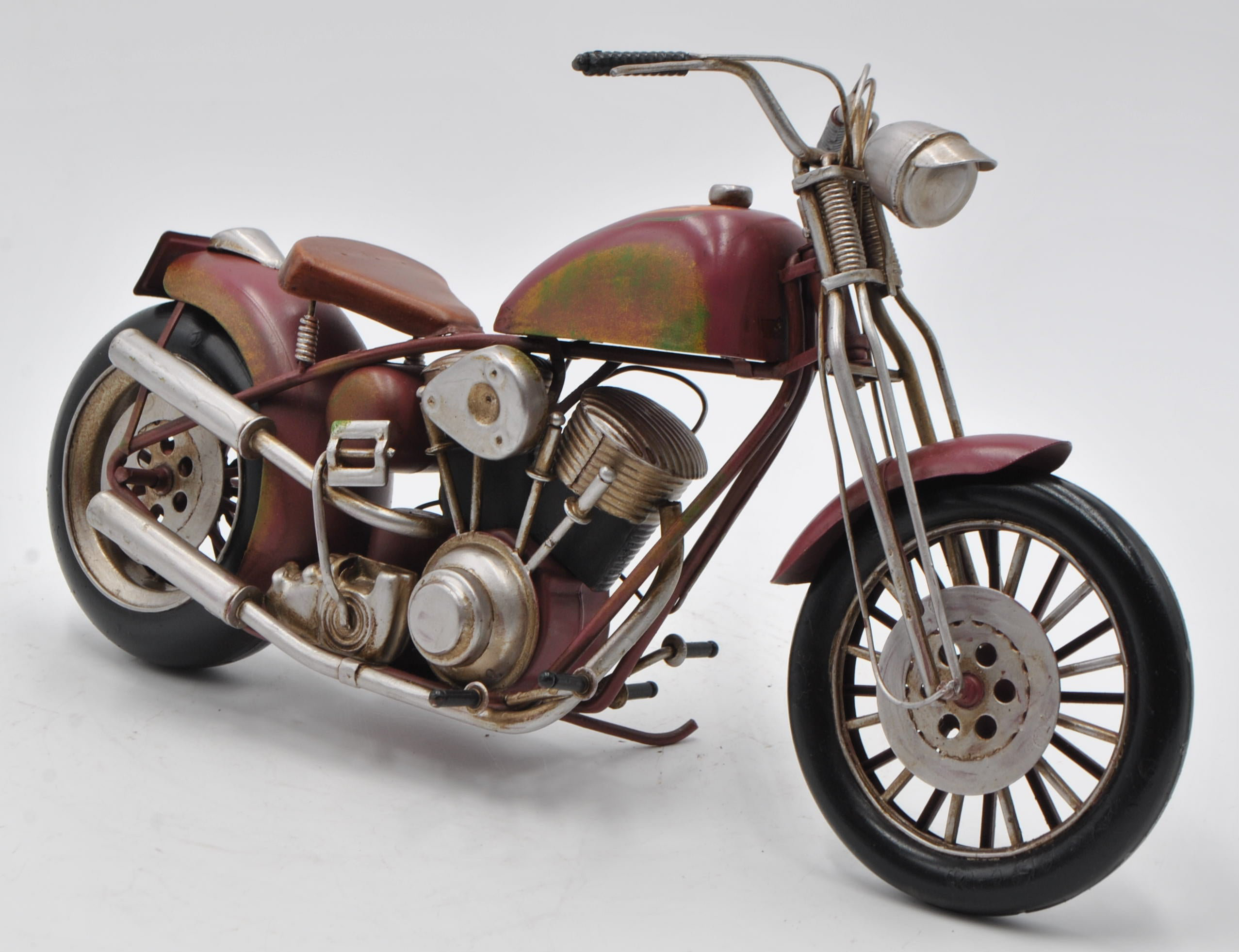 Williston Forge Allibert Jayland USA 1/8 Scale Metal Chopper Motorcycle ...