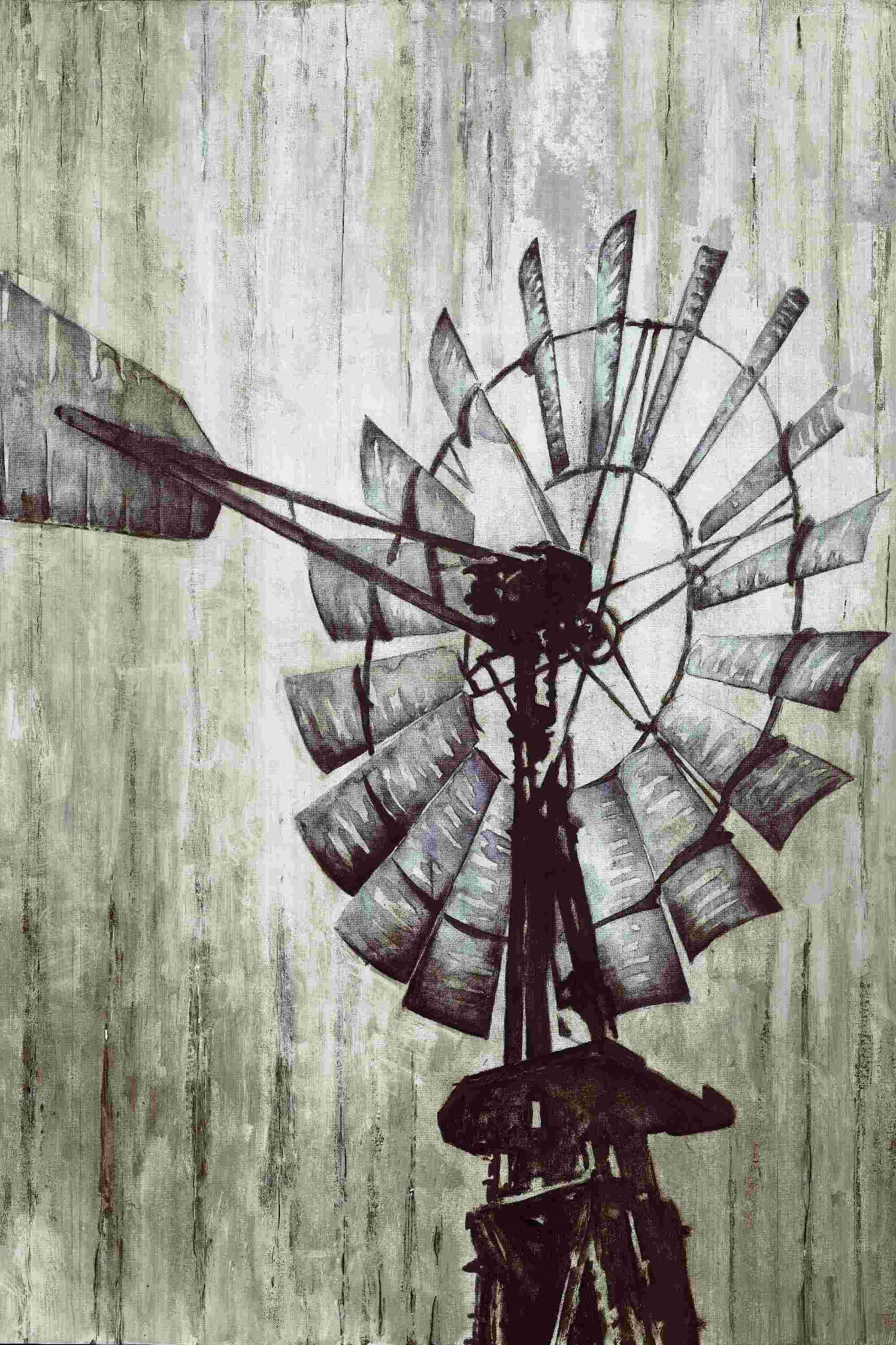 Rosalind Wheeler Rustic Windmill | Wayfair