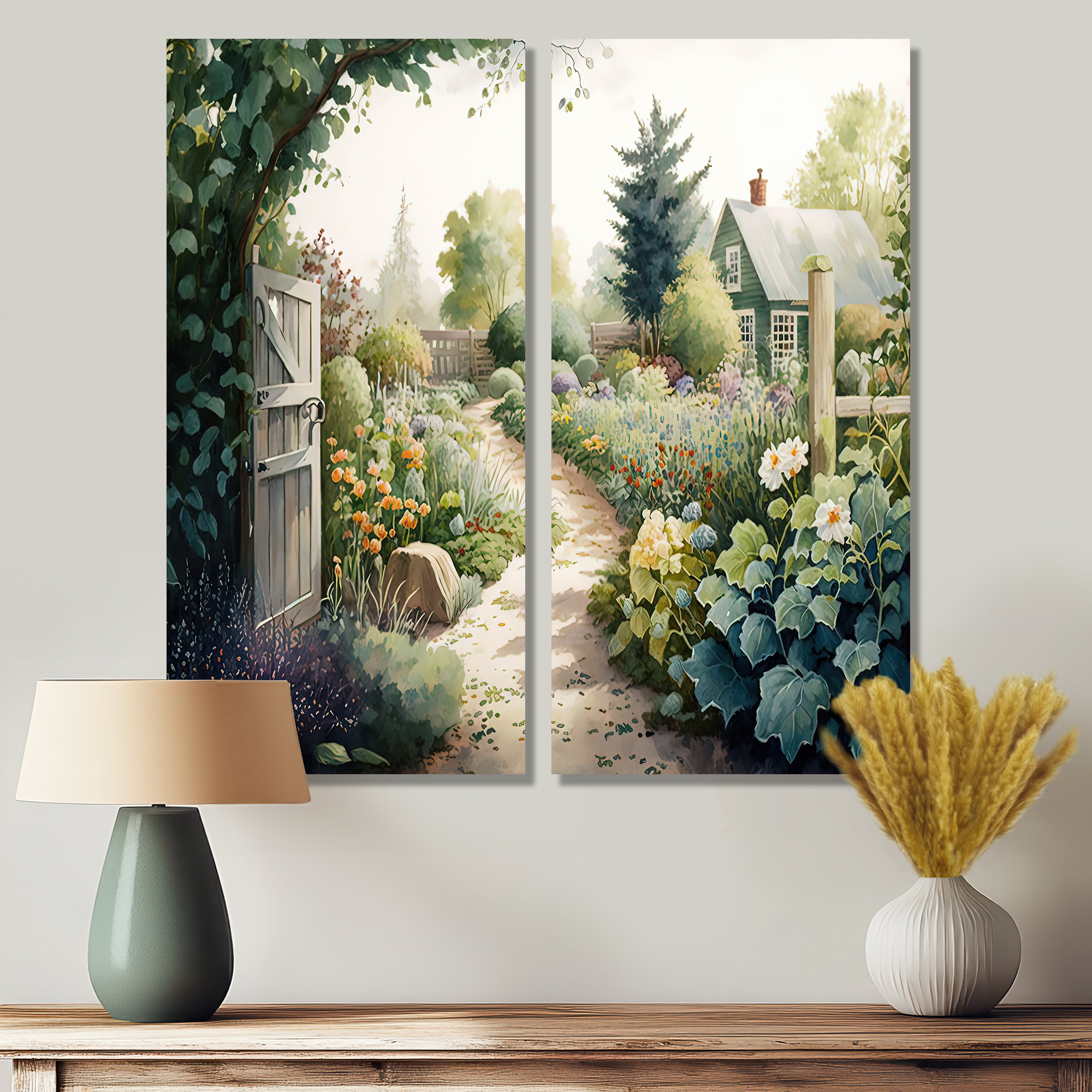 August Grove® Fresh Garden At The Cottage I - Traditional Wall Decor 2 ...