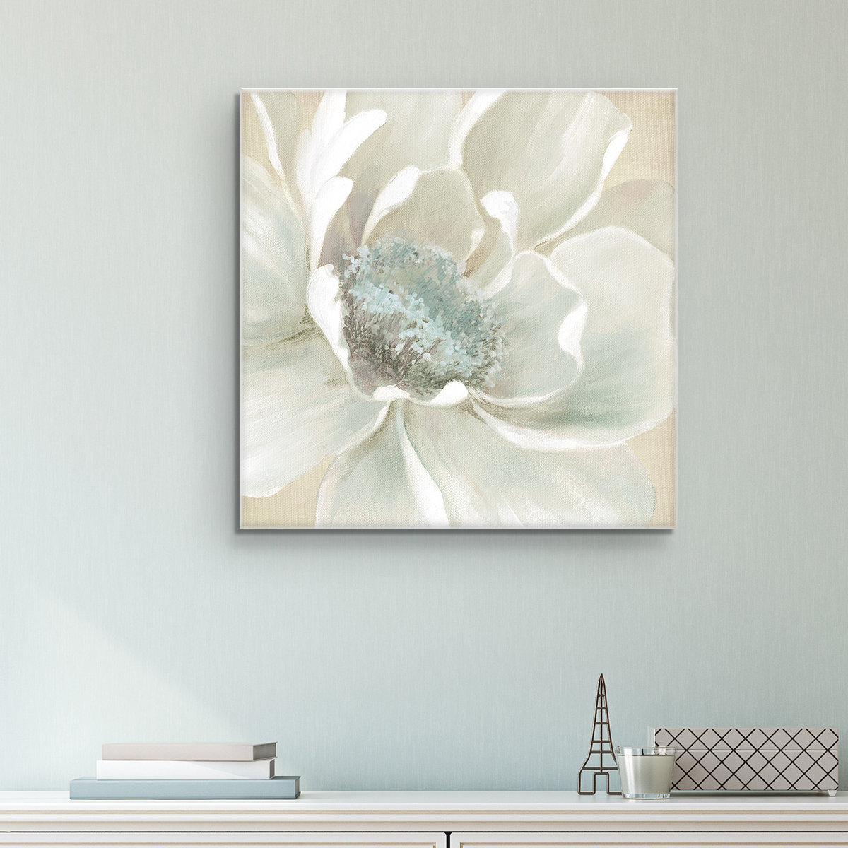 Ophelia & Co. 'Winter Blooms I' Acrylic Painting Print on Wrapped ...