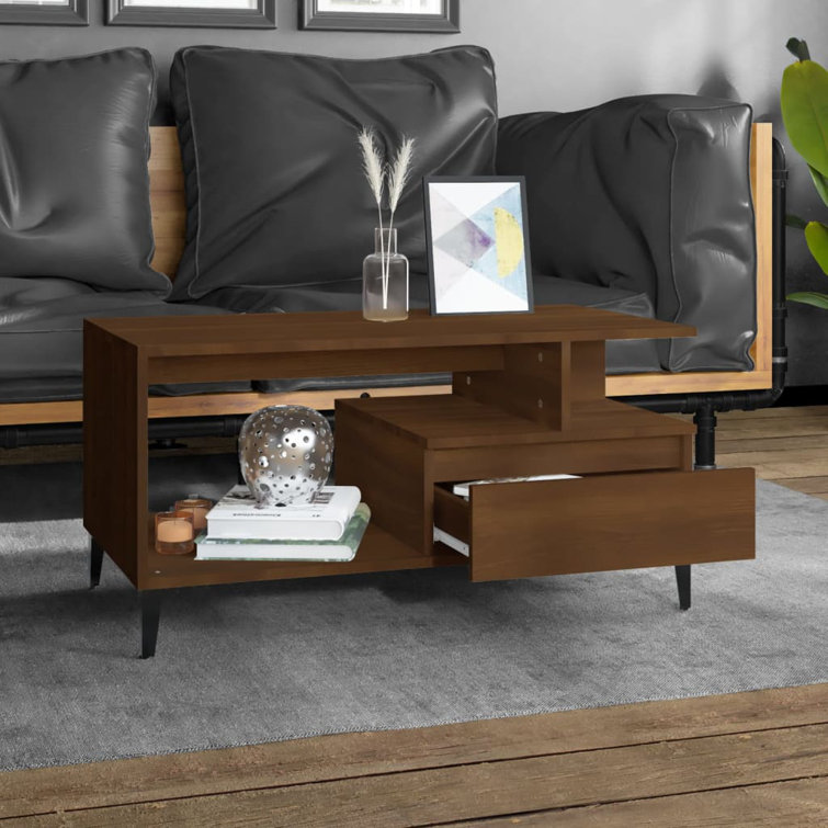 vidaXL Frame Coffee Table with Storage | Wayfair.co.uk