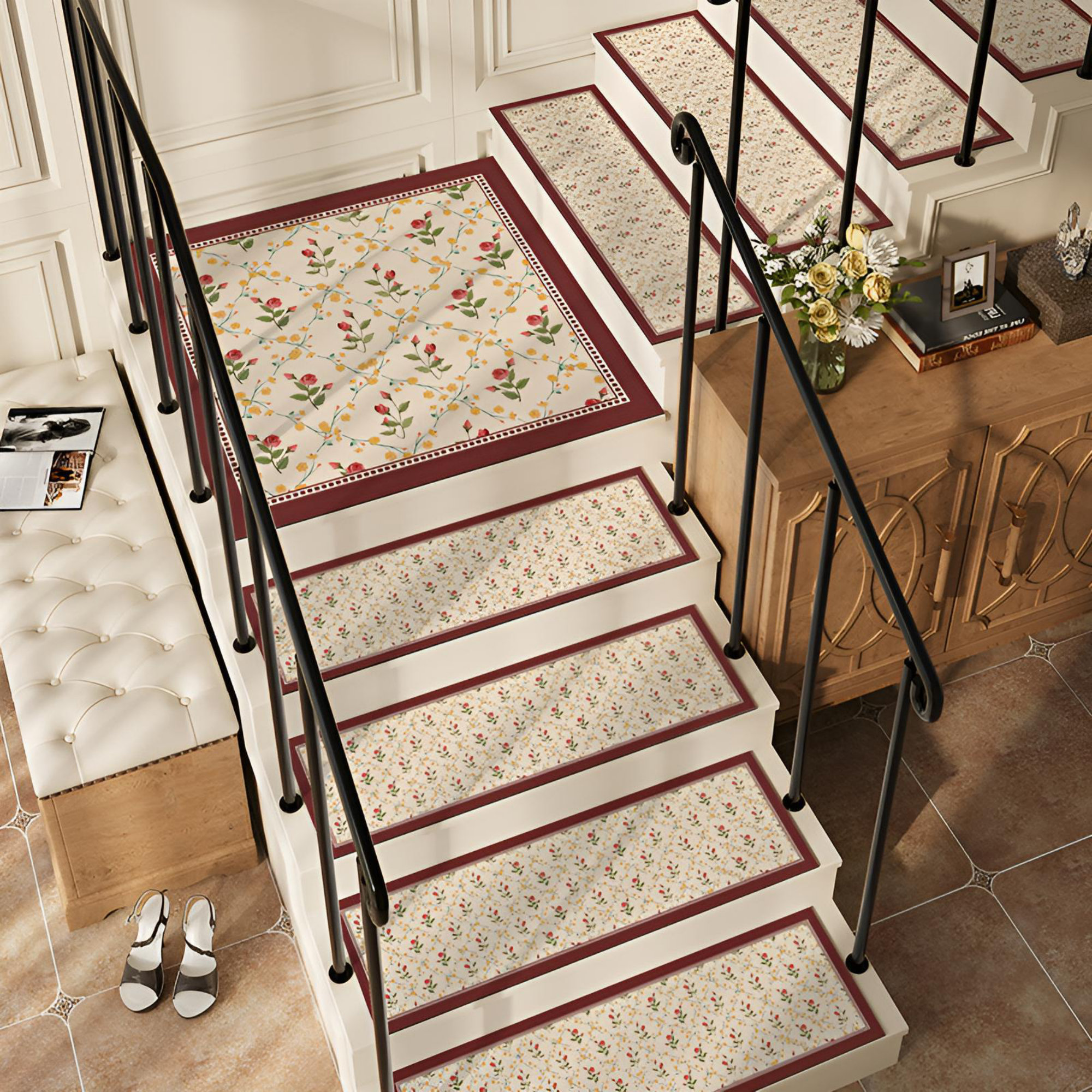 Infinity Nonslip Selfadhesive Stair Treads For American Style ...