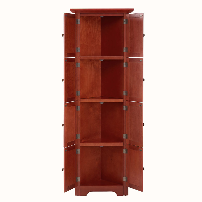 Red Barrel Studio® 4-Tier 72"Storage Cabinet with 8 Doors | Wayfair