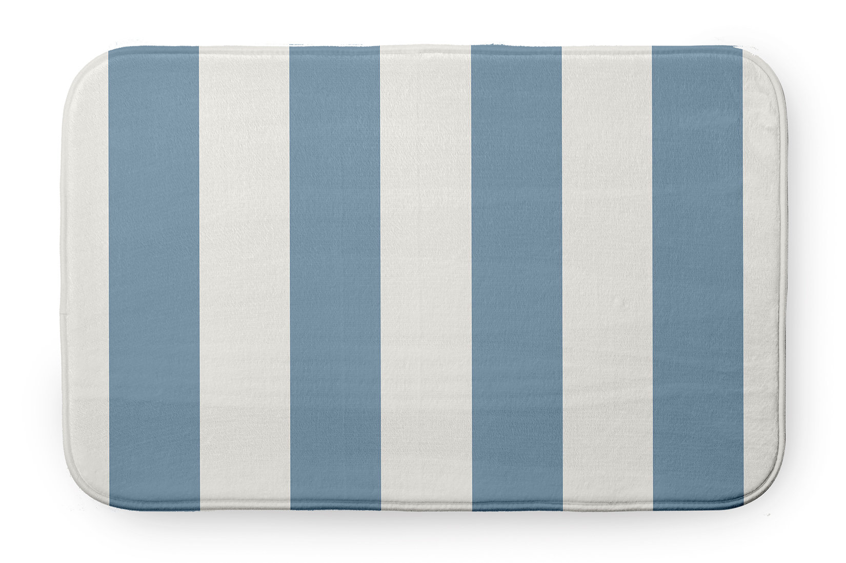 Ebern Designs Shameel Graduated Stripe Bath Mat | Wayfair