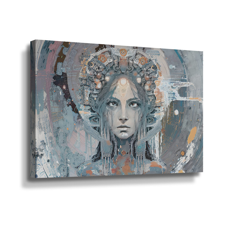 Wildon Home® Sheppton " Cosmic Queen " by Elena Ray | Wayfair