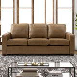Wayfair | Brown Leather Sofas You'll Love in 2024