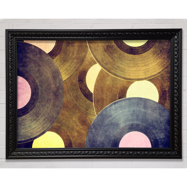 Bright Star Retro Albums - Single Picture Frame Art Prints | Wayfair.co.uk