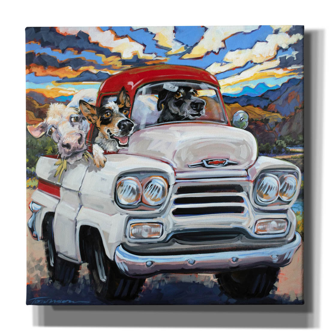 Winston Porter " Cattle Drive " by CR Townsend | Wayfair