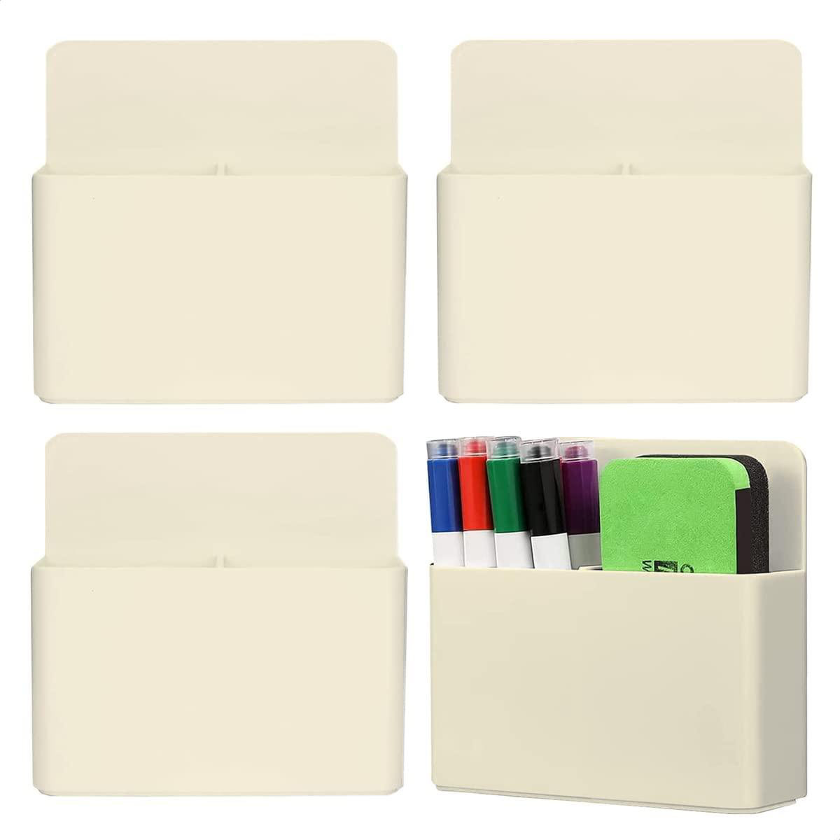 Inbox Zero 4Pcs Magnetic Pen Holder For Refrigerator - Office Pen ...