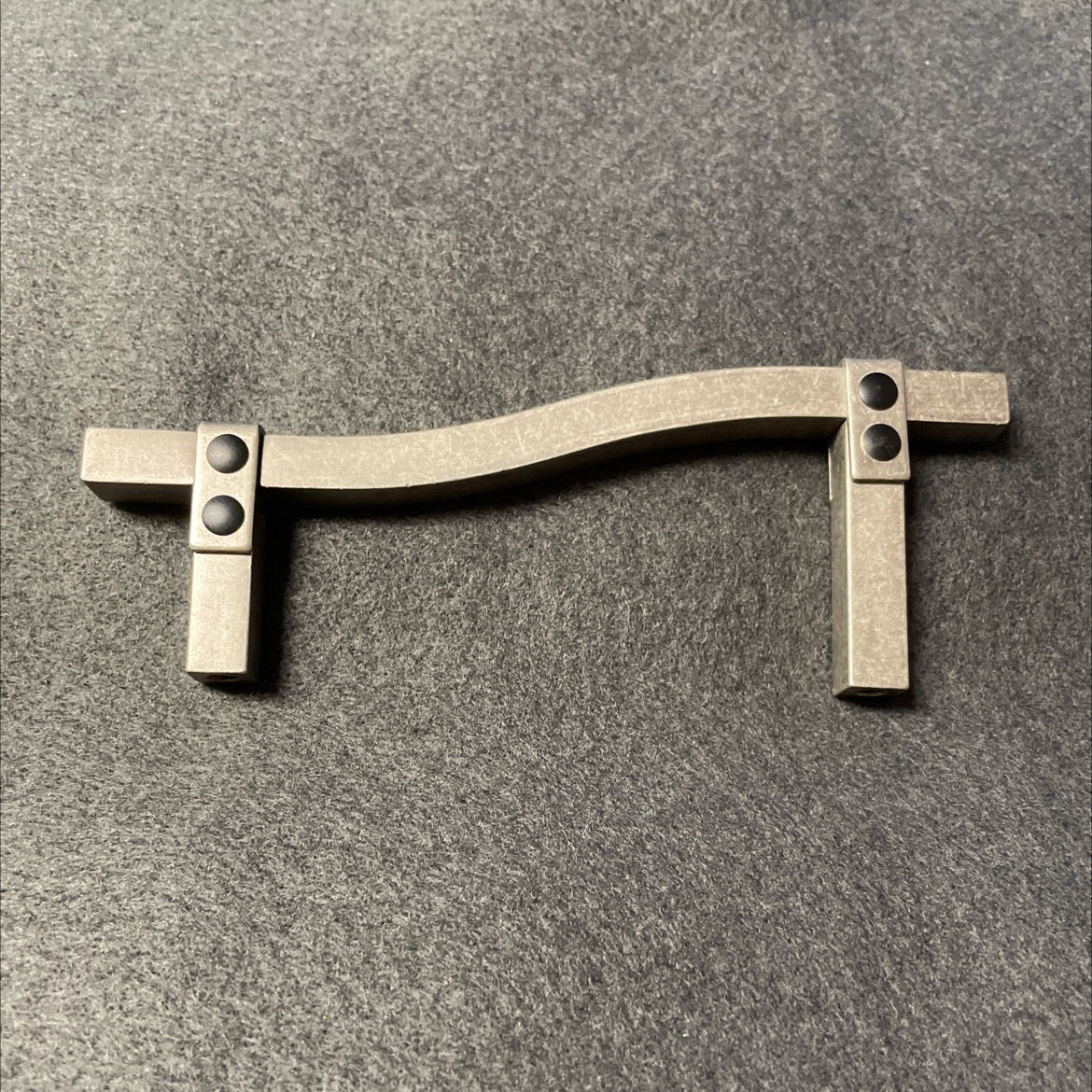 D. Lawless Hardware 3-1/2" Iron Craft Stepped Pull | Wayfair