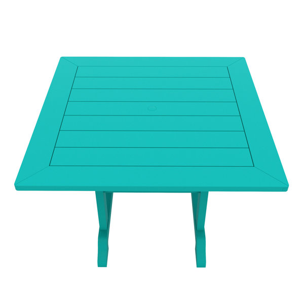 Lark Manor Alirah Plastic Dining Table & Reviews | Wayfair