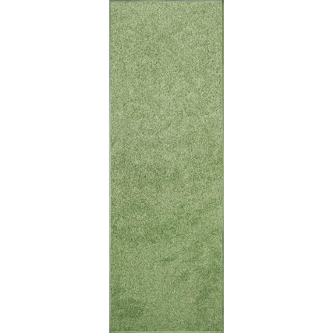 Latitude Run® Runner Solid Color Machine Woven Polyester Area Rug in ...