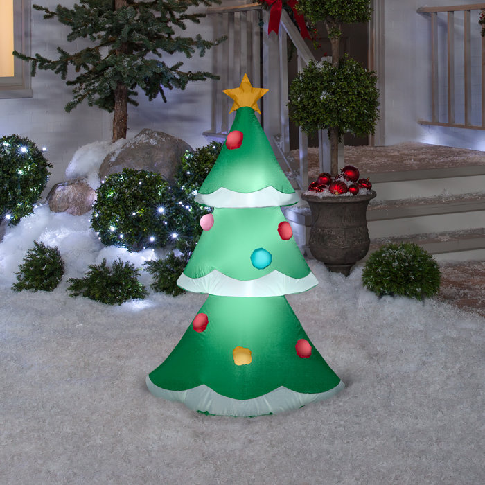 Gemmy Industries Christmas Tree Airblown Inflatable | Wayfair
