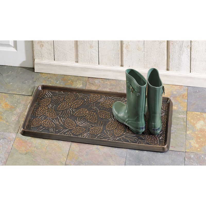 Home Furnishings by Larry Traverso Pine Cones 32 in. X 16 in. Non-Slip ...