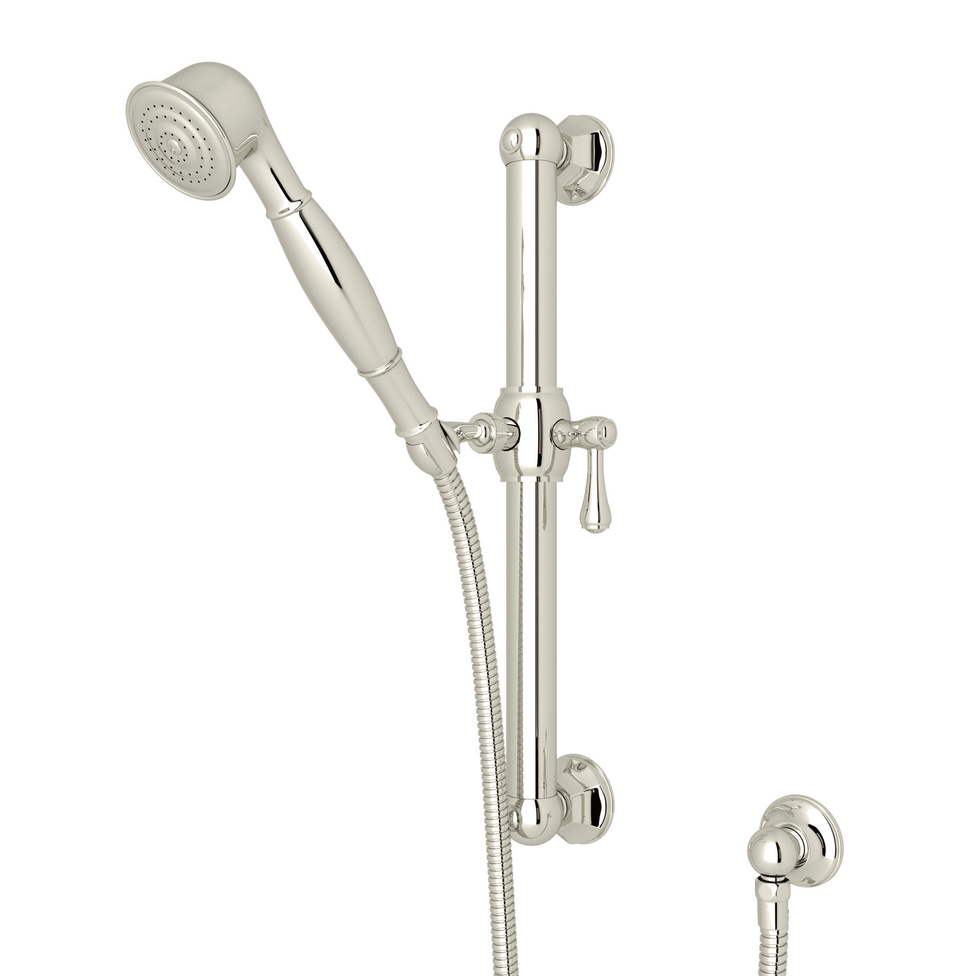Rohl Palladian® Handshower Set with 24" Grab Bar and Single-Function ...