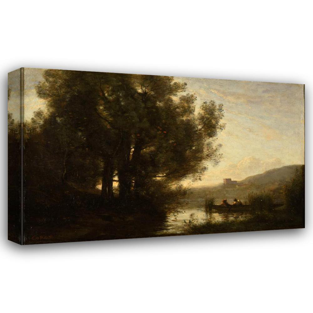 Lark Manor™ "The River Crossing" by Jean-Baptiste-Camille Corot ...
