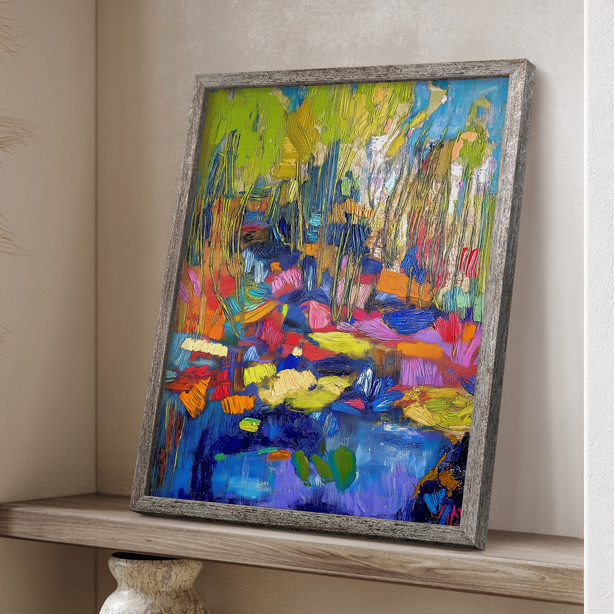 Latitude Run® FLORAL Series DCIII Framed Print - Solid Wood - Wayfair ...