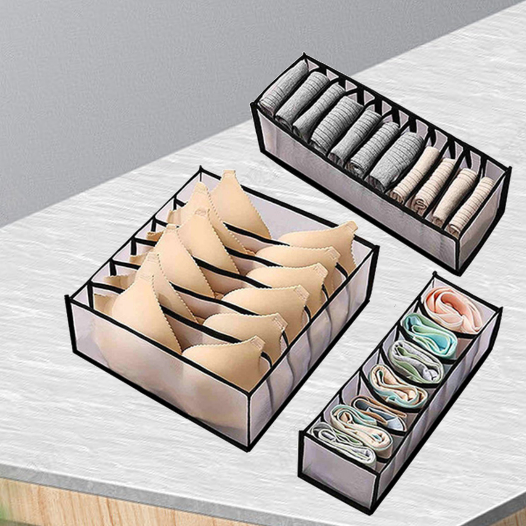 Rebrilliant Fabric Shelf Divider | Wayfair