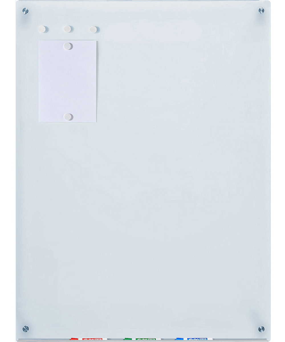 Audio-Visual Direct Wall Mounted Glass Board & Reviews | Wayfair