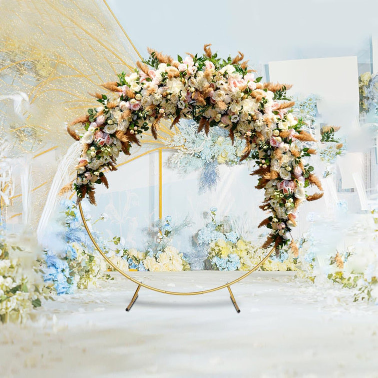 LoochMee Round Backdrop Stand Circle Arch - Wayfair Canada
